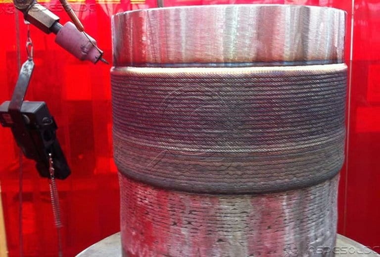 Qualificação De Weld Overlay (solda De Revestimento) TIG Hot